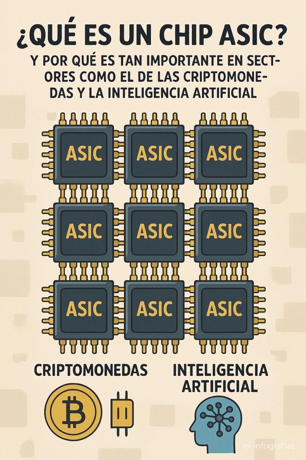 Infografía | ¿Qué es un chip ASIC y para qué se utiliza? - Infografías